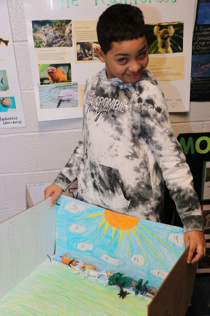 Fostertown 5th Graders Become "Experts" on Ecosystems- News - NECSD